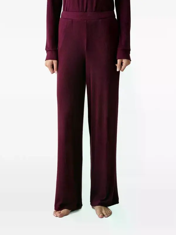 Dkny Ribbed-knit Pajamas
