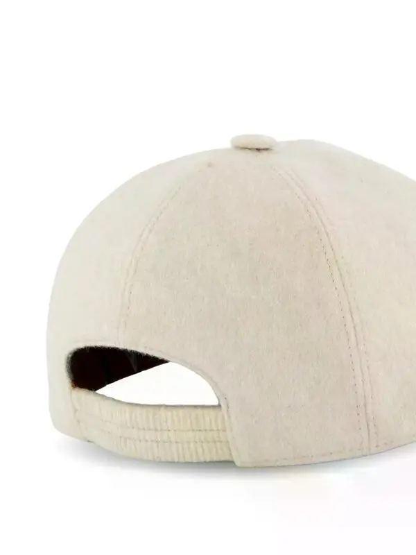Loro Piana Logo-embroidered Cashmere Baseball Cap