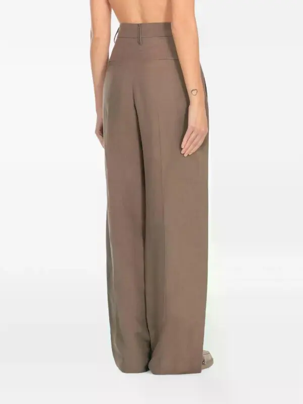 Brunello Cucinelli Pleated Wide-leg Trousers