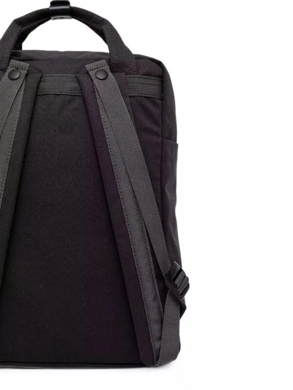 DOUGHNUT Macaroon Meditative Darks Series Buckle-fastening Backpack - Black