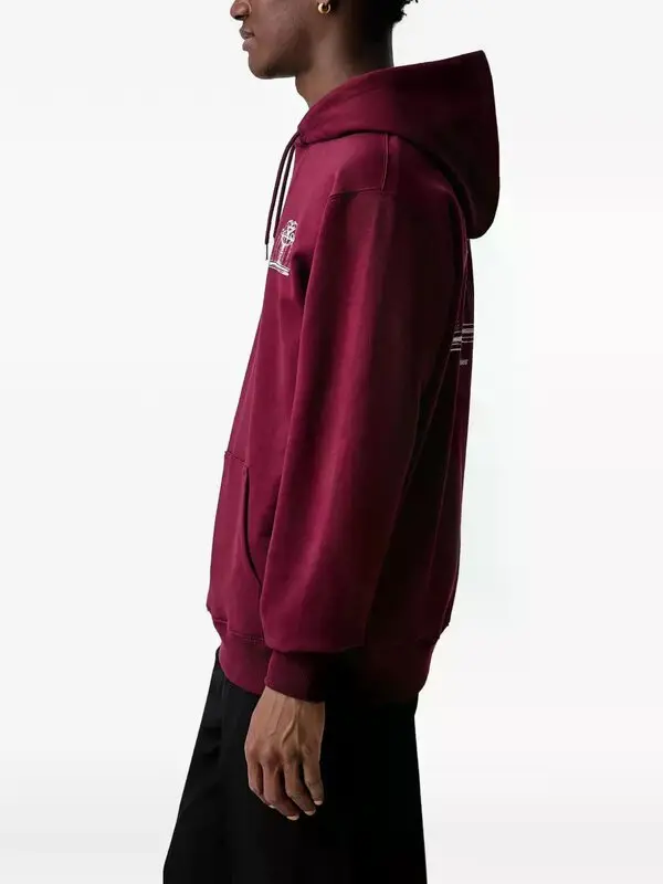 Drole De Monsieur Fountain-print Hoodie