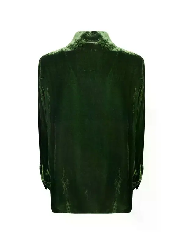 P.a.r.o.s.h Long-sleeve Velvet Shirt