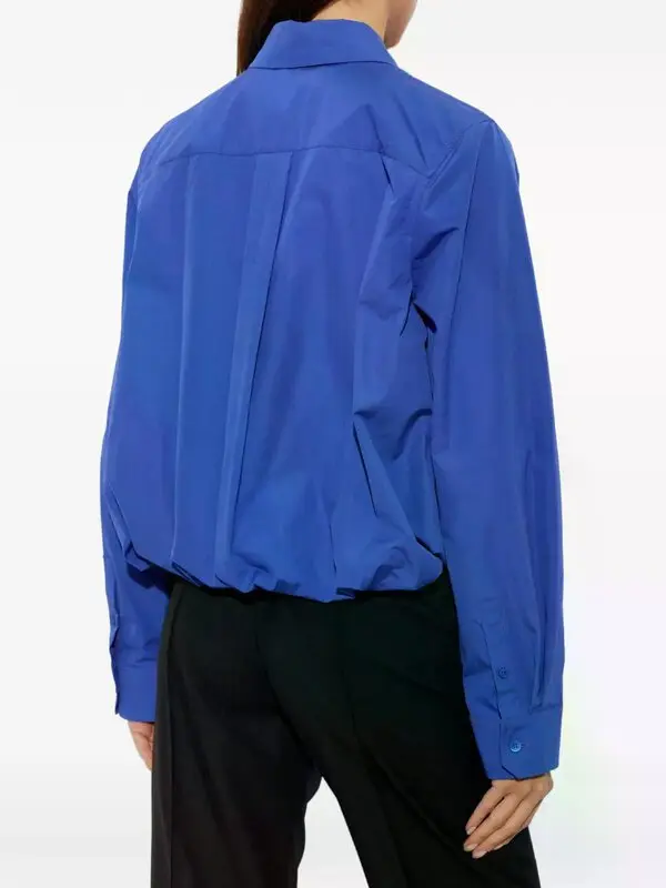 Loewe Anagram-embroidered Cropped Shirt