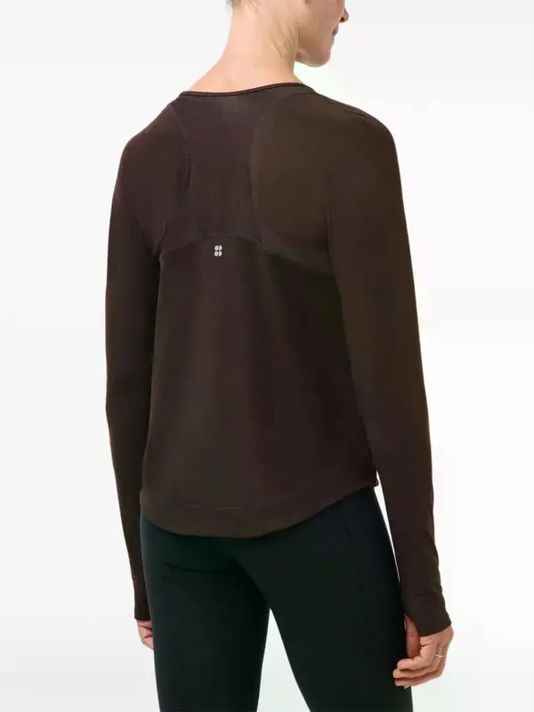 Sweaty Betty Breathe Easy Long-sleeve T-shirt - Brown