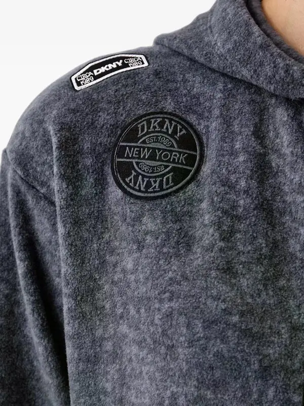 Dkny Logo-patch Pajama Set
