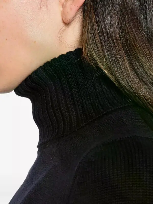 Alpha Studio Roll-neck Wool Sweater