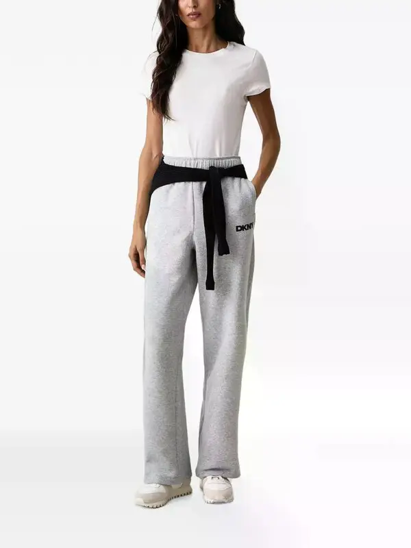 Dkny Logo-embroidered Track Pants