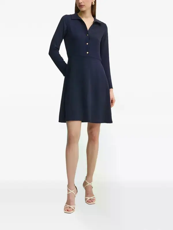 MORGAN Rdinar Button-up Long-sleeve Dress
