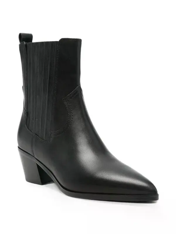 TWINSET Pointed-toe Panelled Boots