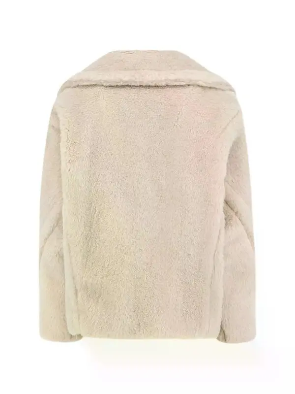 Max Mara Teddy Faux-fur Double-breasted Jacket