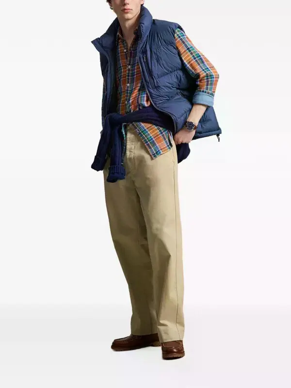 Polo Ralph Lauren Custom Fit Plaid Double-faced Shirt