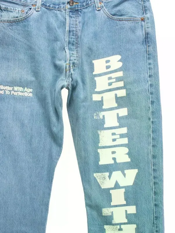 BETTER WITH AGE Beaufort Logo-print Jeans