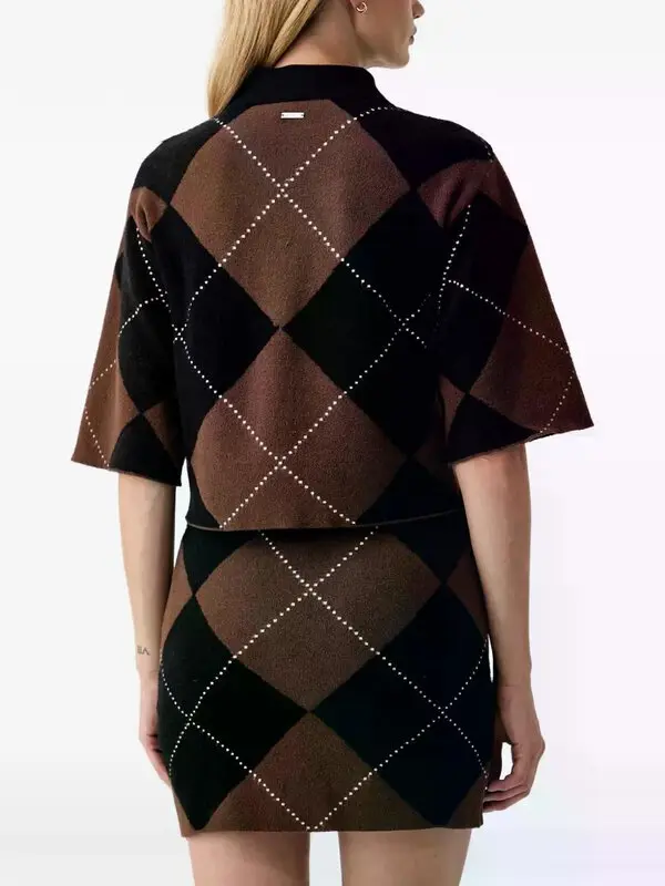 Dkny Argyle Short-sleeve Shirt