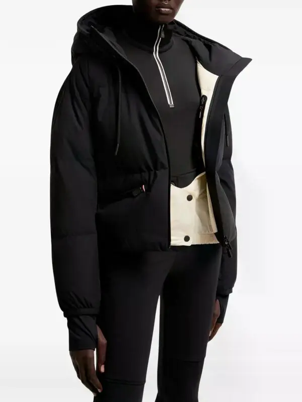 Moncler Quilted Hooded Coat