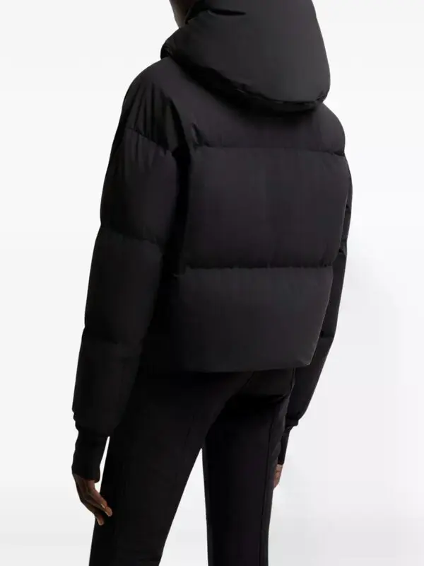 Moncler Quilted Hooded Coat