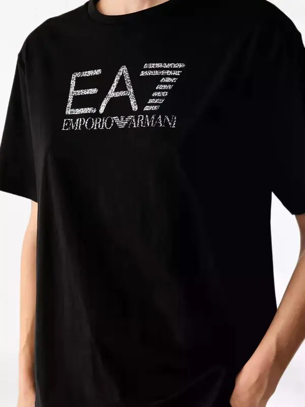 EA7 Logo-print T-shirt