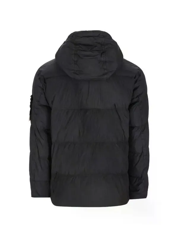 Stone Island 4100037 Crinkle Reps Ny Wind-resistant Down Jacket With Anti-drop