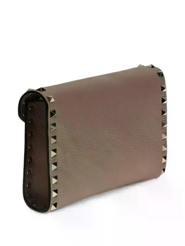 Valentino Garavani Mini Rockstud Pebbled Leather Shoulder Bag