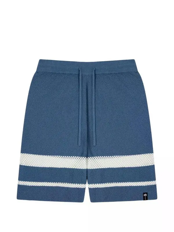 Palm Angels Stripe-detail Drawstring Shorts