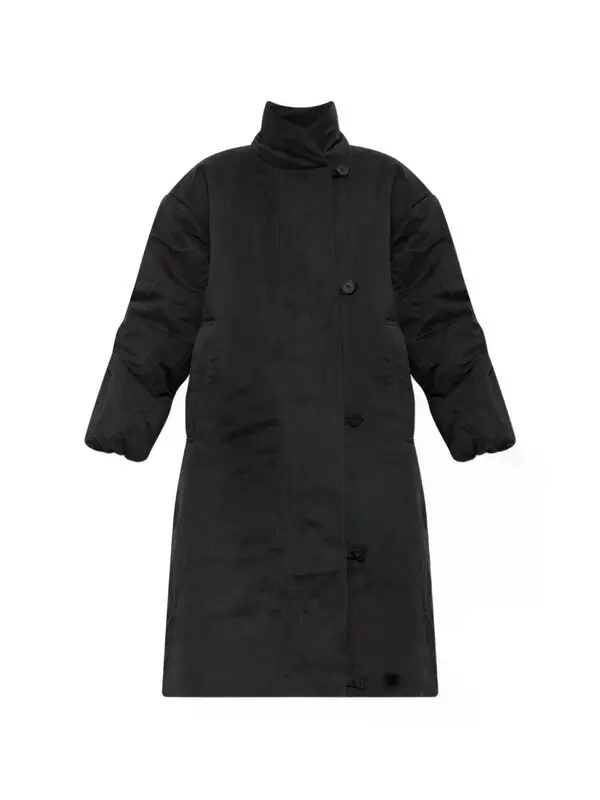 Studio Nicholson Sperl Button-up Coat - Black