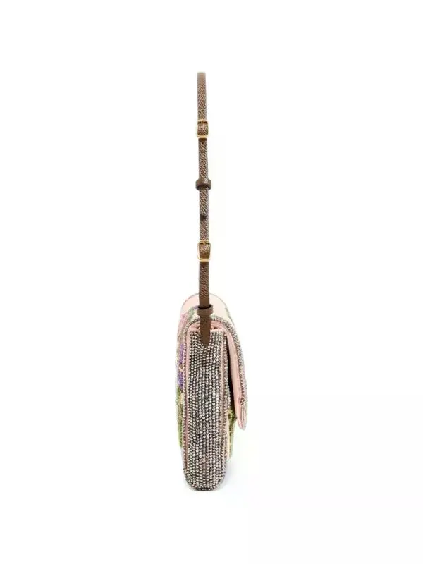 Valentino Garavani Small Devain Embroidered Shoulder Bag