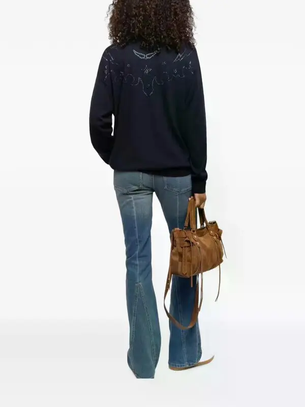 Zadig&Voltaire Embellished V-neck Sweater