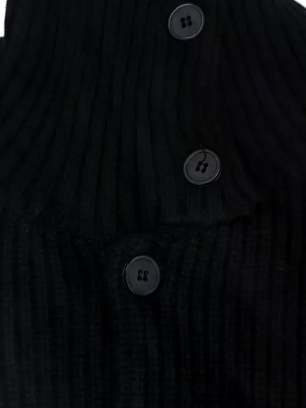 TONYWACK Ribbed-knit High-neck Jacket
