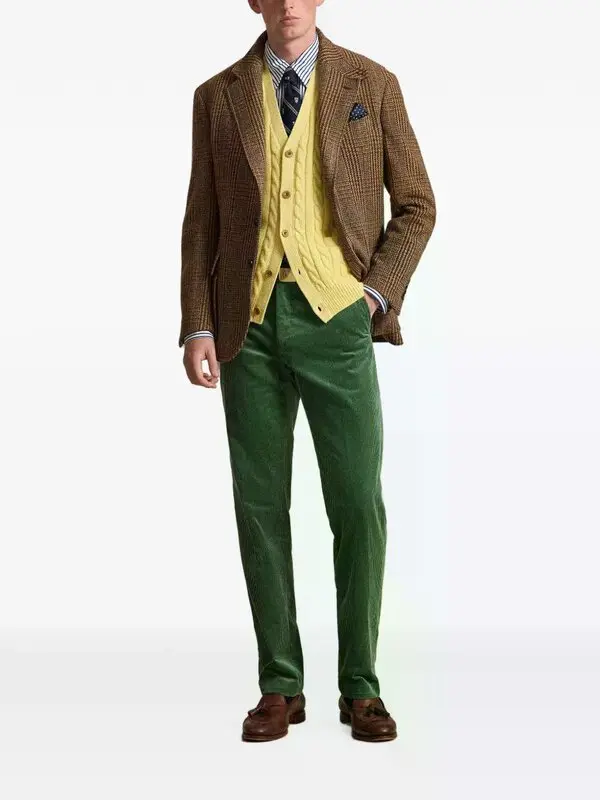 Polo Ralph Lauren The Rl67 Glen Plaid Tweed Jacket