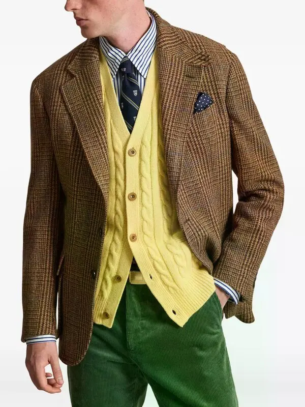Polo Ralph Lauren The Rl67 Glen Plaid Tweed Jacket