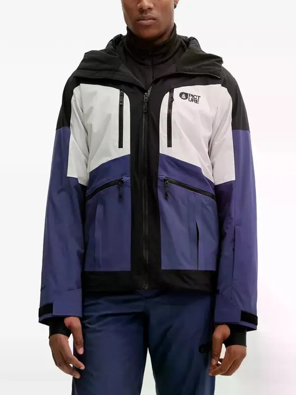 PICTURE ORGANIC CLOTHING Hooded Zip-fastening Ski Jacket