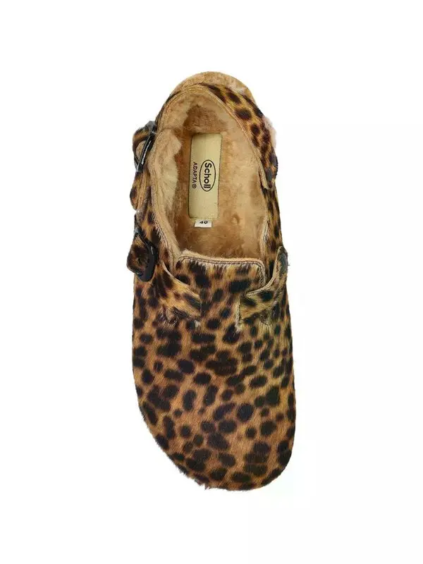 DR. SCHOLL'S SHOES Fae Leopard-print Mules