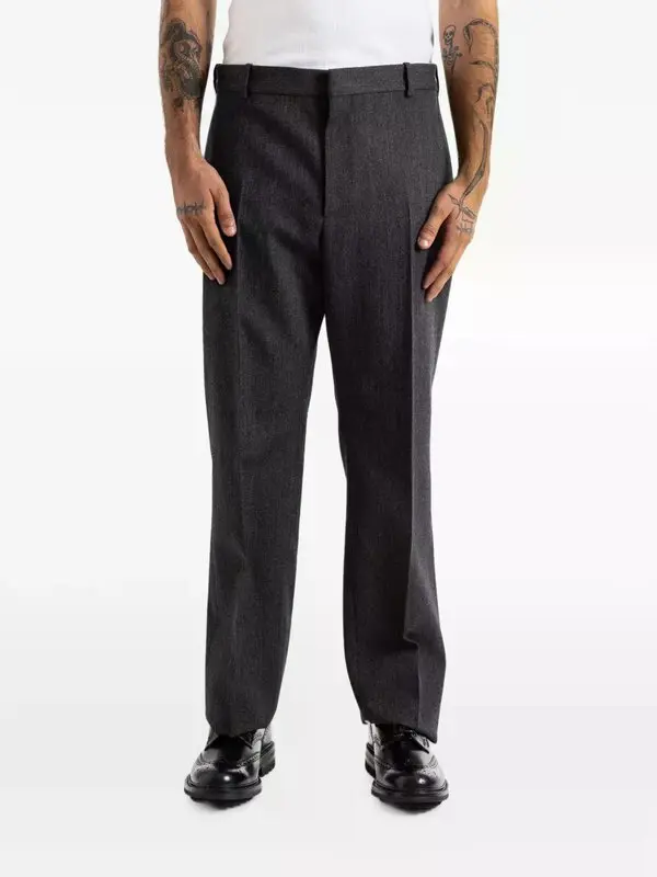 Balenciaga Pressed-crease Tailored Trousers