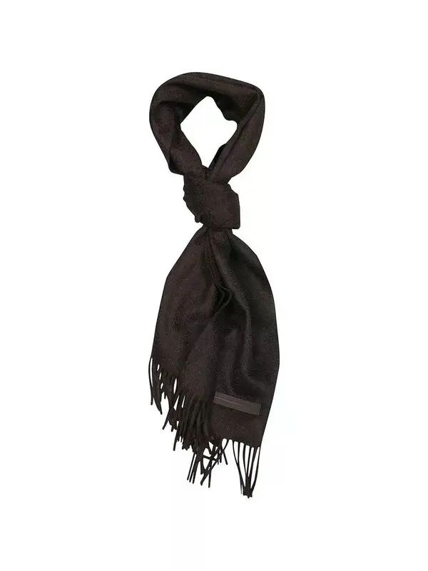 Zegna Fringed-edge Cashmere Scarf