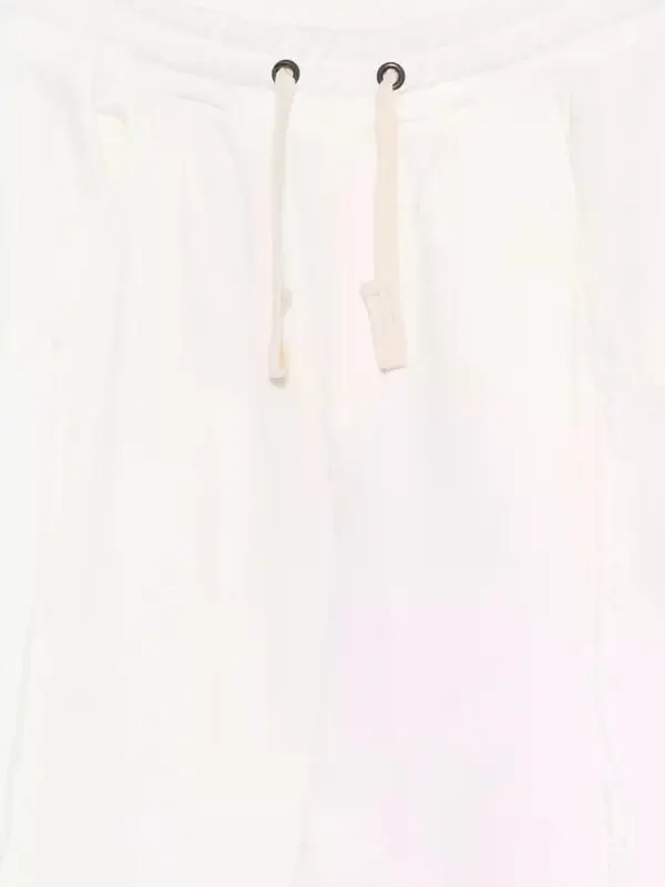 Kristensen Du Nord Drawstring Raw-edge Track Pants - Neutrals