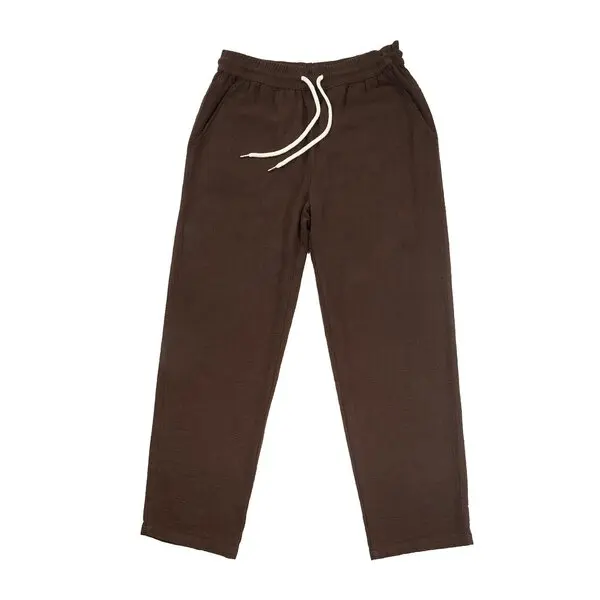 EIGHT X Linen Drawstring Pant - Brown