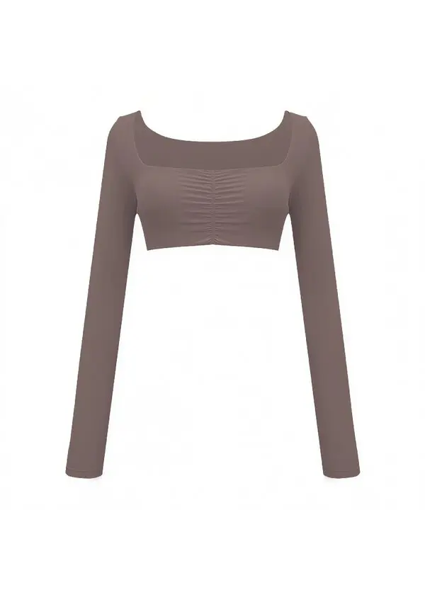 GOD SAVE QUEENS Second Skin Studio Long Sleeve Mushroom