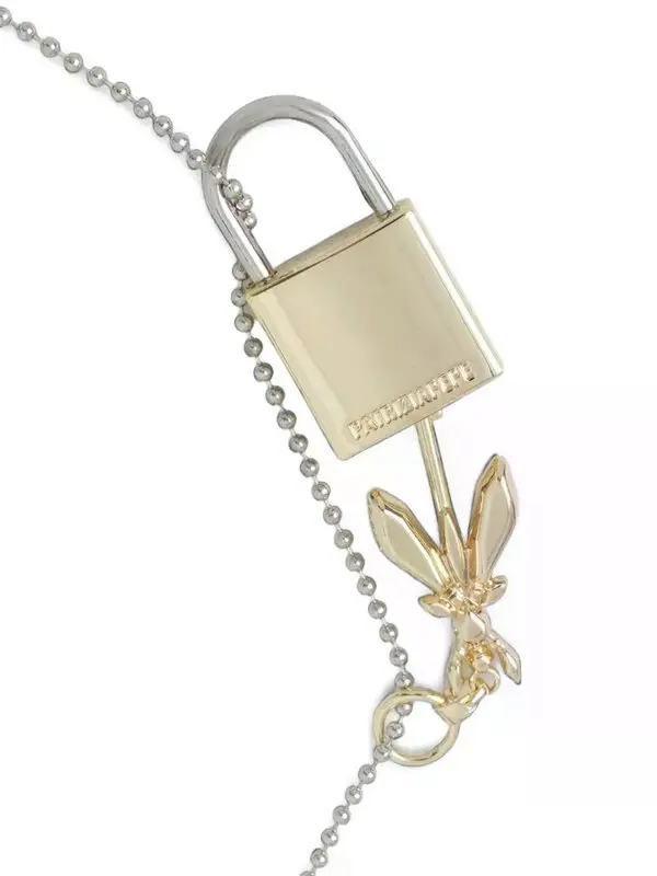 Patrizia Pepe Fly Padlock Keyring