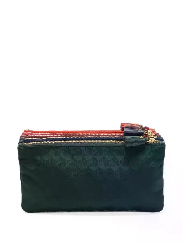 ANYA HINDMARCH Filing Cabinet Jacquard Clutch Bag
