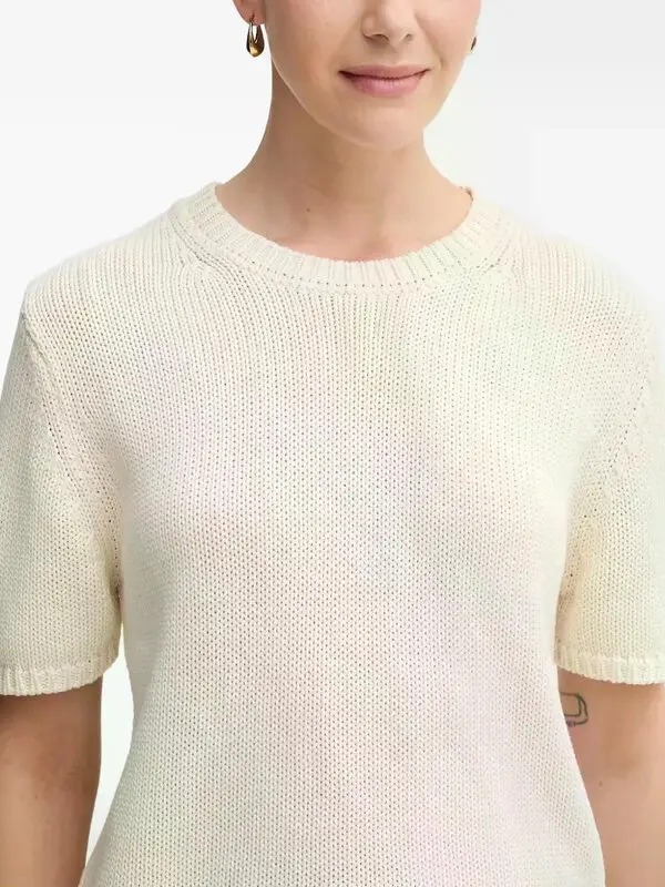 MOS MOSH Mmarin Short-sleeve Knitted Sweater