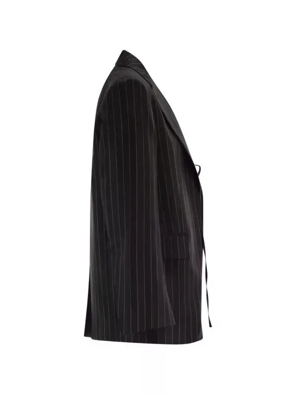 Sportmax Pinstripe Layered Blazer