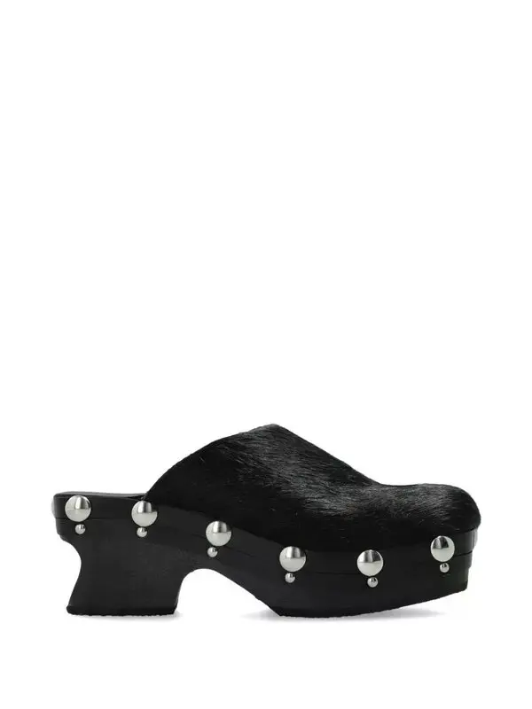 DR. SCHOLL'S SHOES Pescura Koa Studded Mules - Black