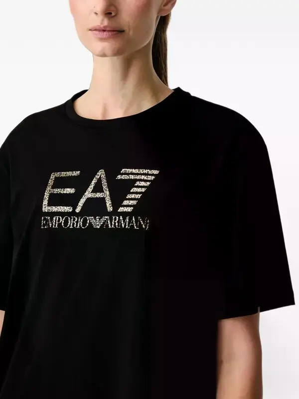 EA7 Logo-print T-shirt