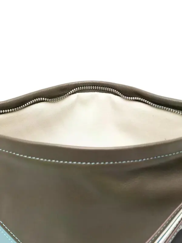 Kenzo Kite Colour-block Leather Tote Bag