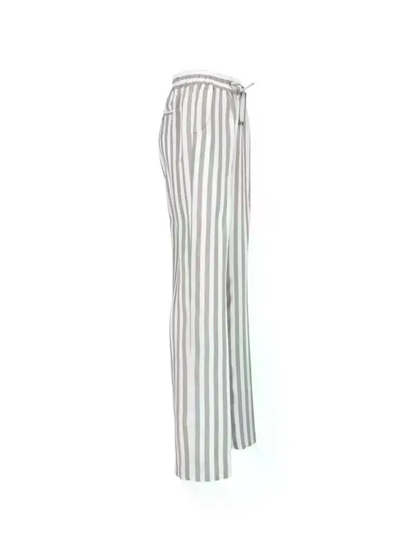 Kiton Striped Drawstring Trousers