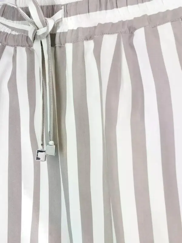 Kiton Striped Drawstring Trousers