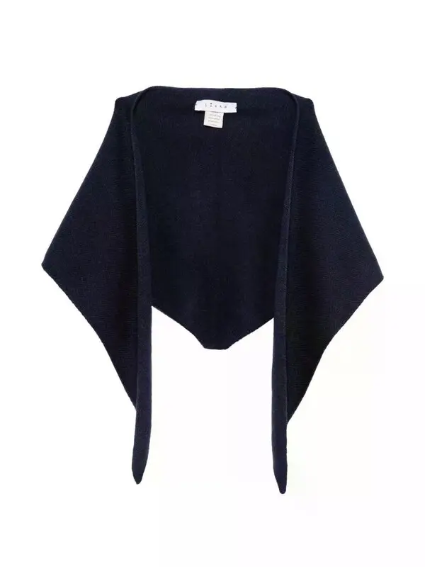 LISKA Triangular Scarf - Blue
