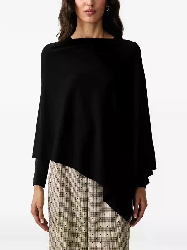 Dkny Asymmetric Fine-knit Top