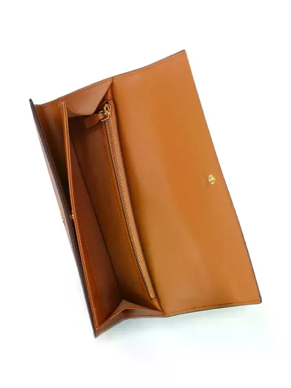 Mcm Large Aren Monogram-print Flap Wallet