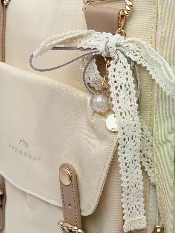 DOUGHNUT Macaroon Enchanted Buckle-fastening Lace-detail Backpack