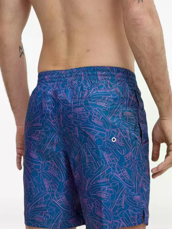 Nike Sneaker-print Swim Shorts